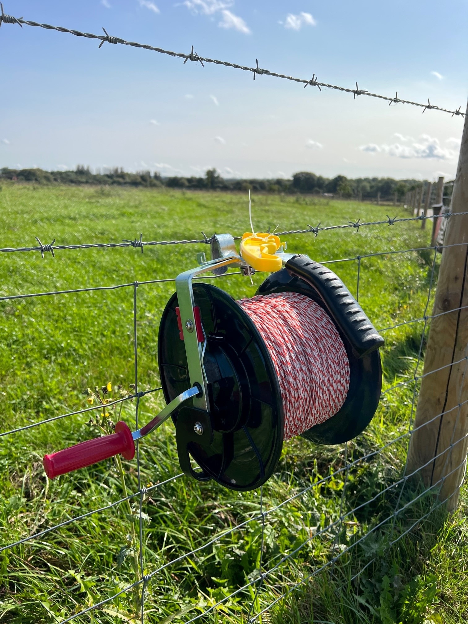Forcefield Pre Loaded Geared Reel - Pasturetec