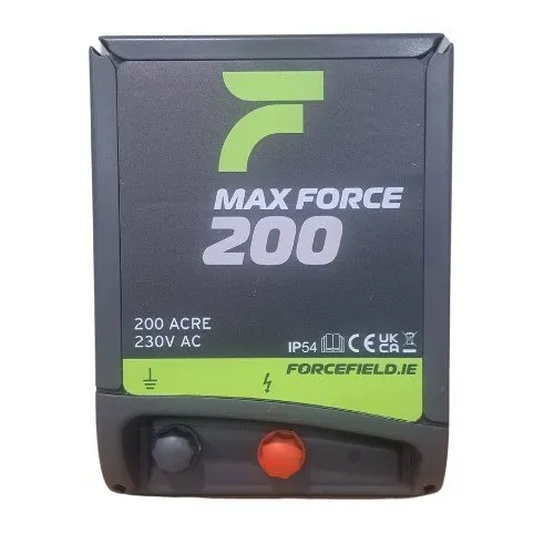 Max Force 200 Mains energiser - Pasturetec