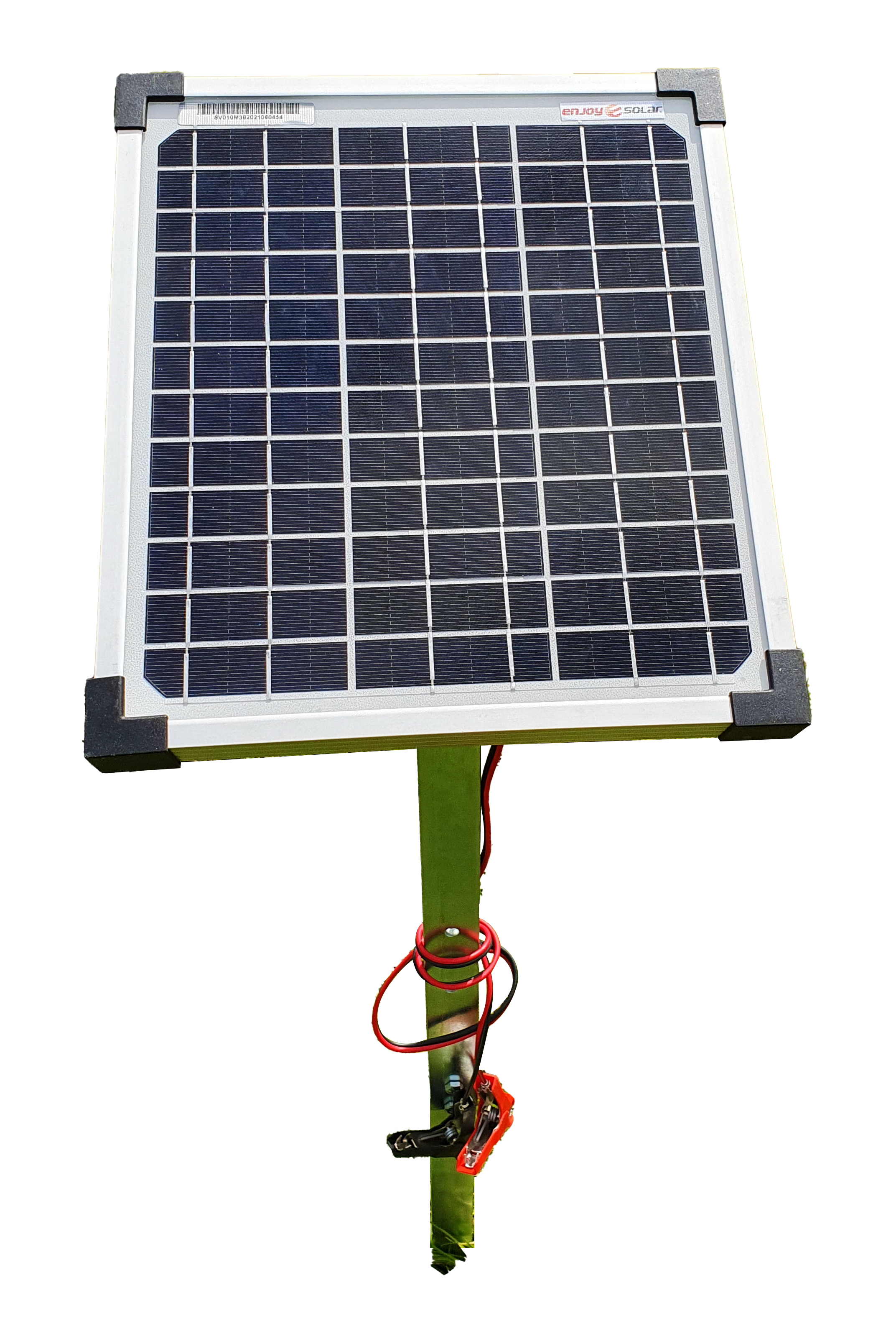 Forcefield 10W Solar Panel With Stand - Pasturetec
